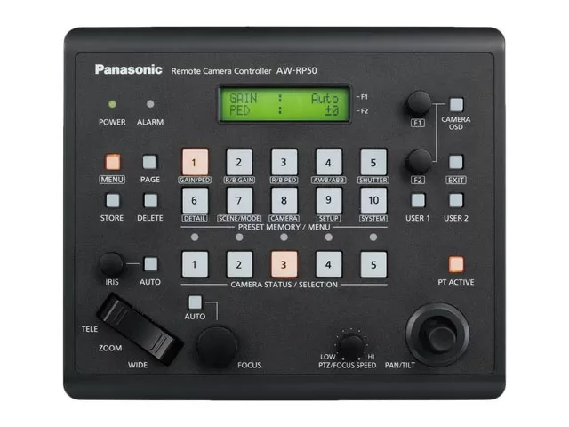 リモートカメラコントローラー | AW-RP50N | 株式会社シネ・フォーカス