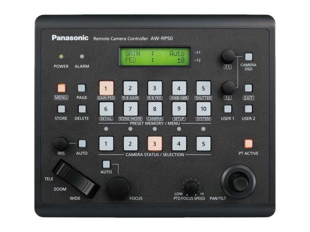 リモートカメラコントローラー | AW-RP50N | 株式会社シネ・フォーカス